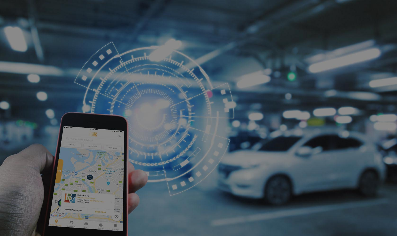 Car Park Application in Dubai | Smart Car Parking Management System Duba
